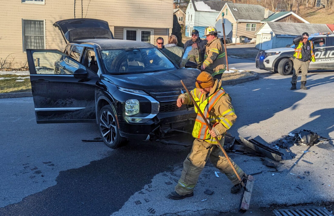 Two vehicles involved in crash at Center Alley and Irwin Street | News ...